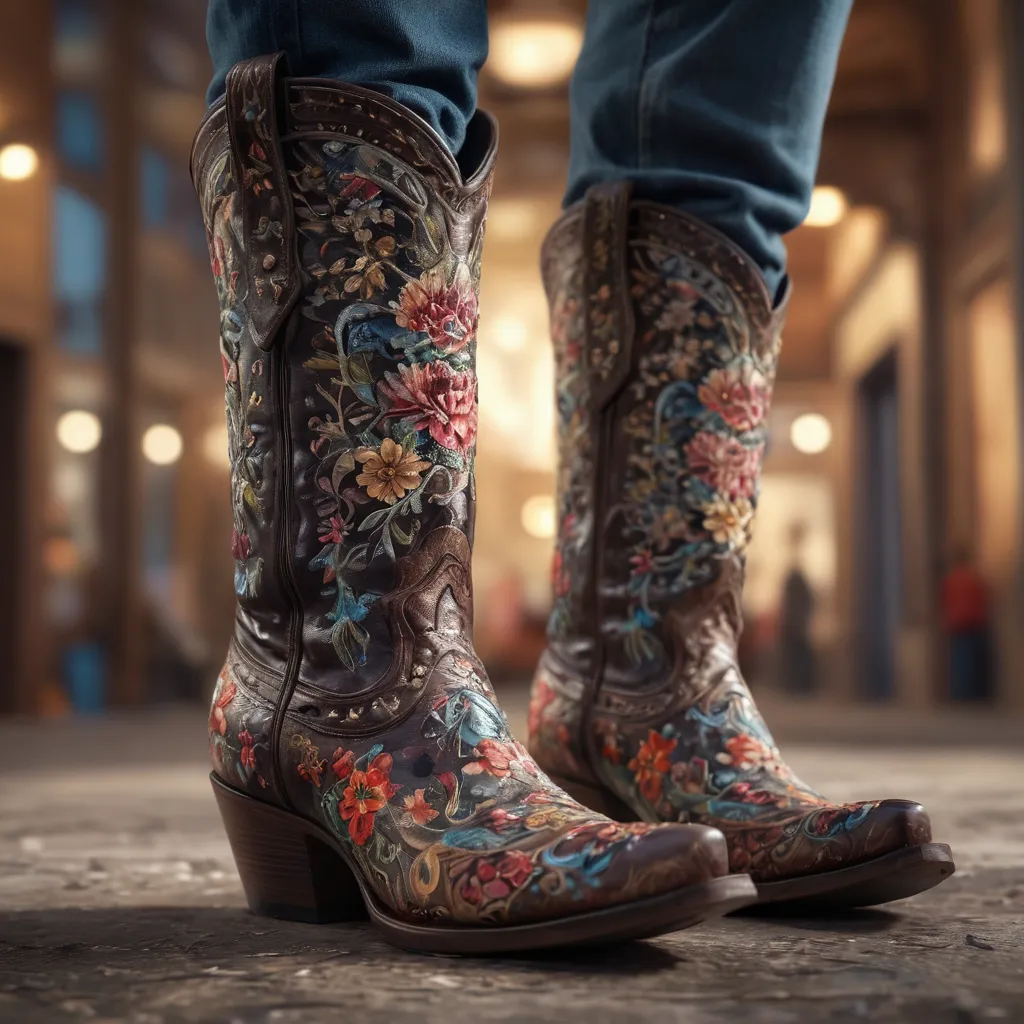 Floral Western Boots: Style, Functionality, Culture