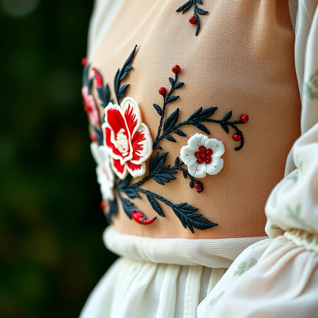 Discover the Floral Embroidered Mesh Top: A Style Guide