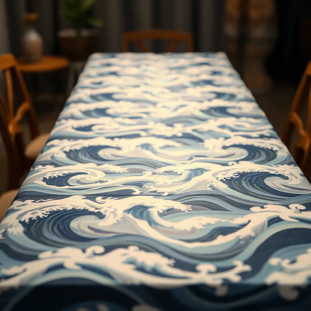 Exploring the Beauty of Ocean Table Cloths