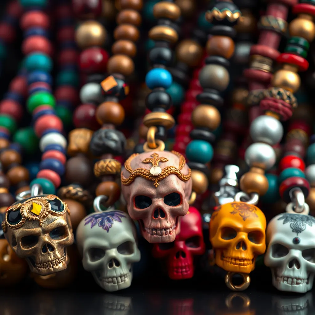 The Cultural and Aesthetic Impact of Skull Dread Beads