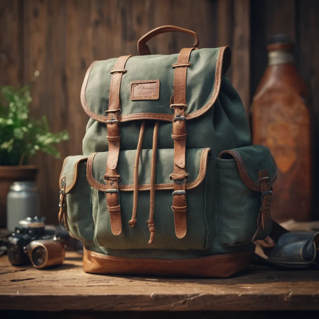 The Enduring Charm of Vintage Canvas Rucksacks